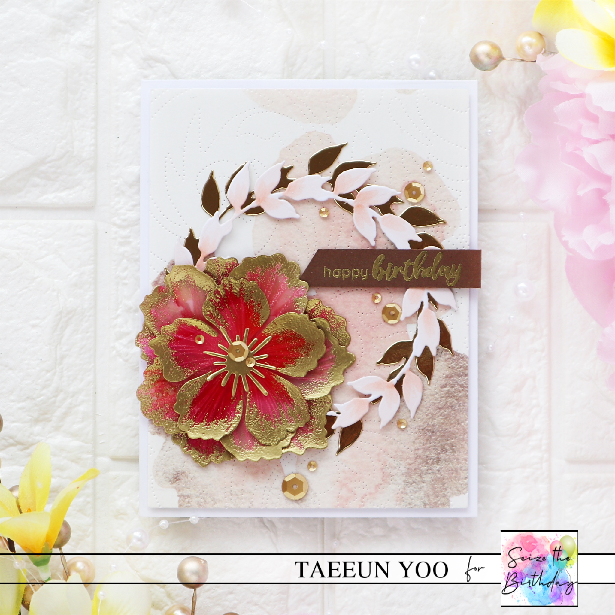 Seize the Birthday #206 – Transparency or Vellum – rainbow in november