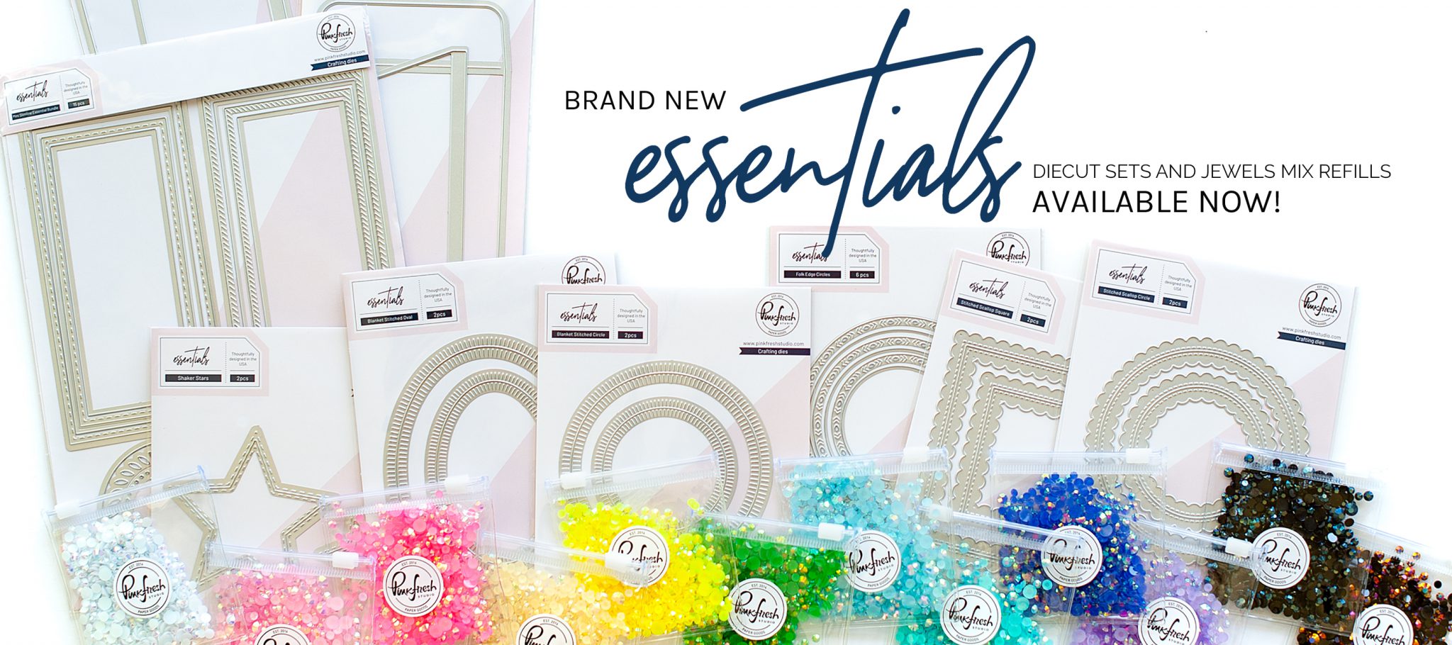 Pinkfresh Studio May Essentials Release Blog Hop – rainbow in november