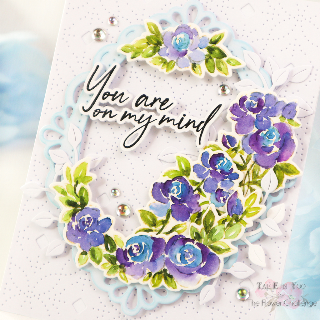 The Flower Challenge #74 – Add Embellishments – Reminder – rainbow in ...