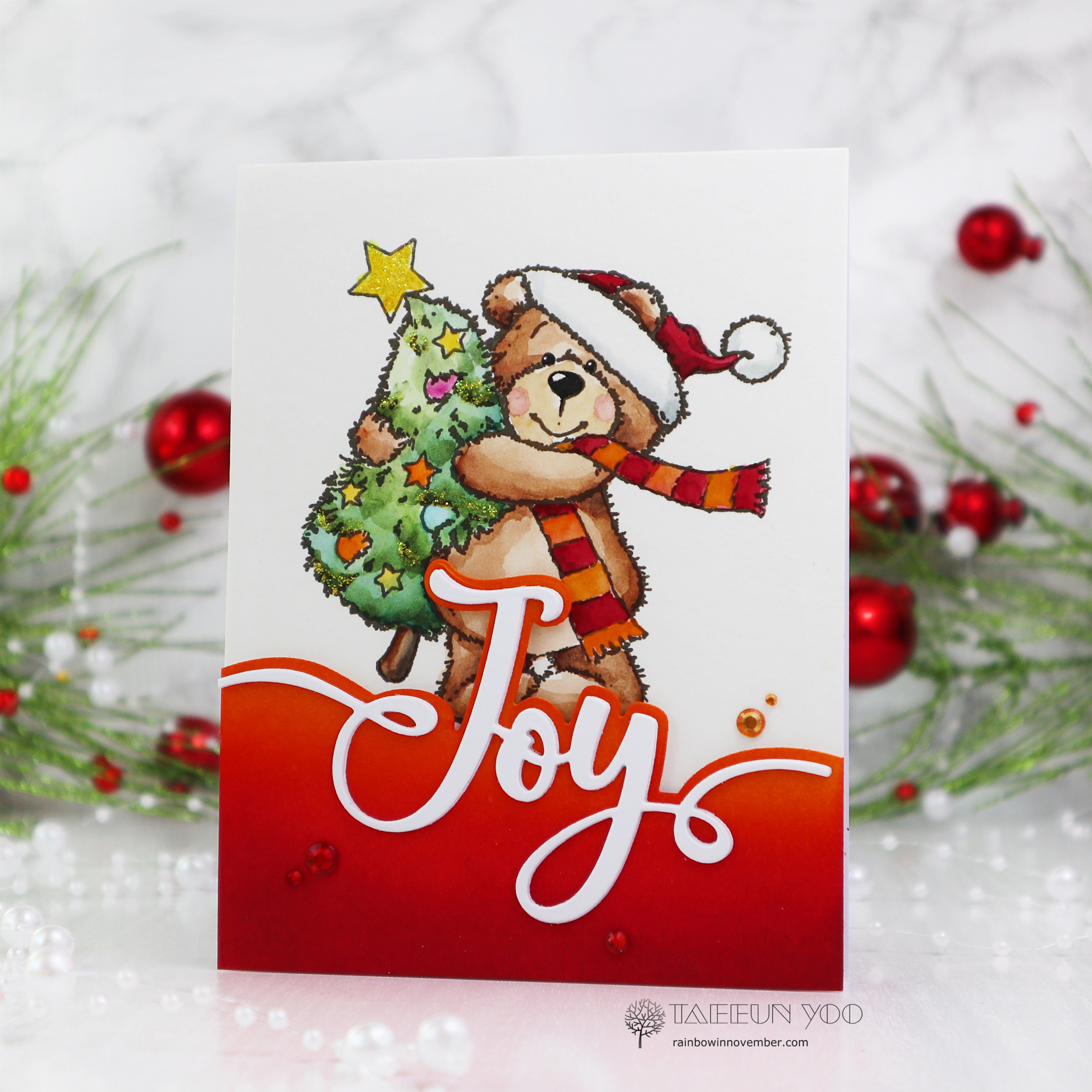 Edger Dies – Penny Black – rainbow in november